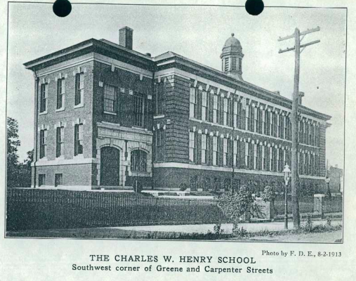 School History - Charles W. Henry School